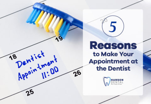 5 Reasons to Make Your Appointment at the Dentist - Hanson Dental ...